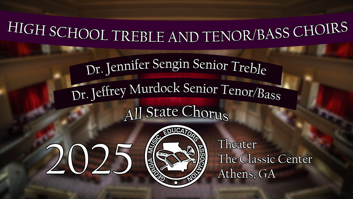25 Group 3- High School Treble and Tenor/Bass choirs – SAAV