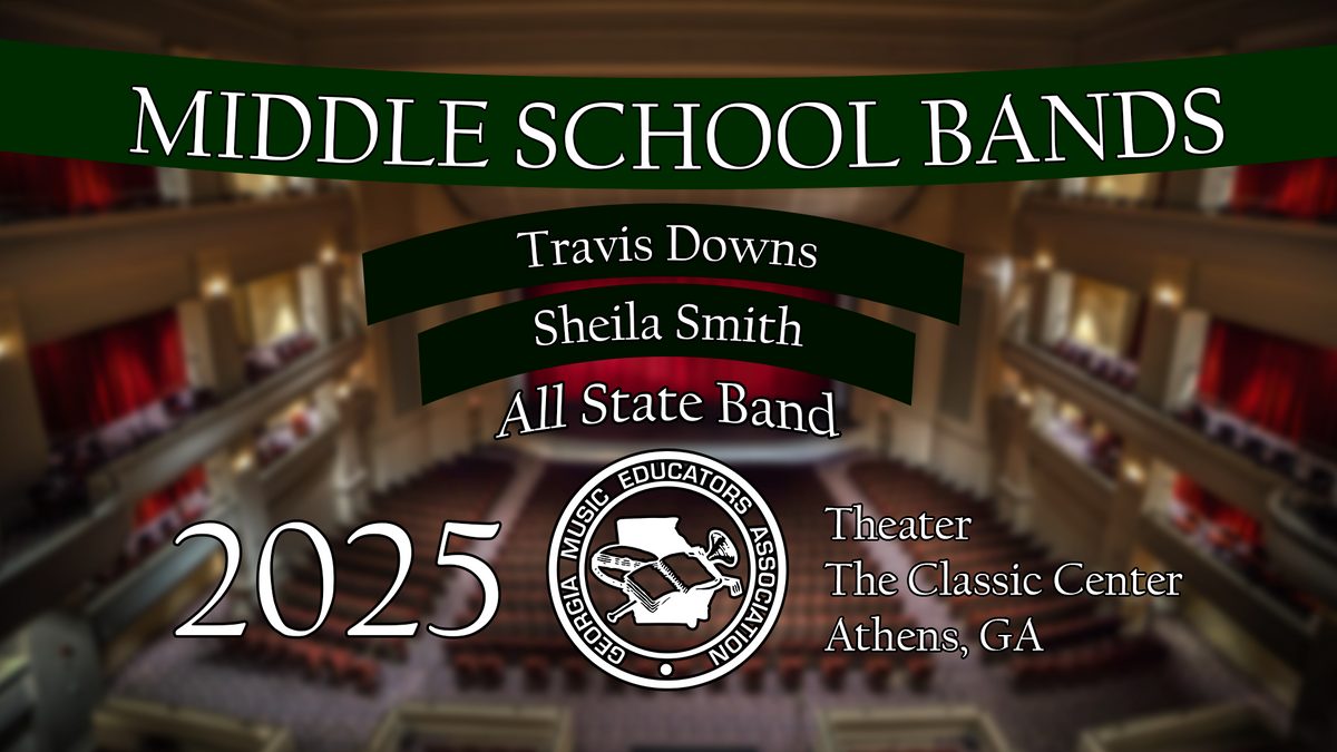 25 Group 4- both Middle School Bands – SAAV