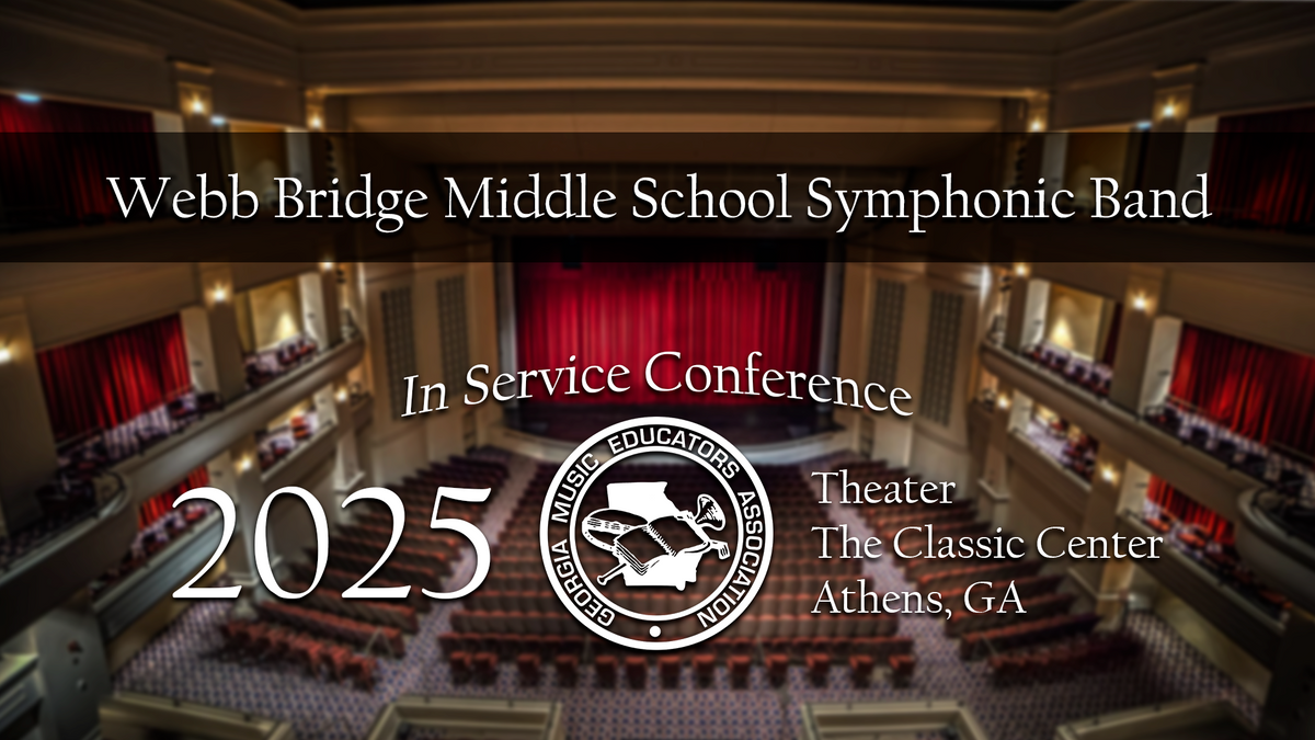 Webb Bridge Middle School Symphonic Band – SAAV